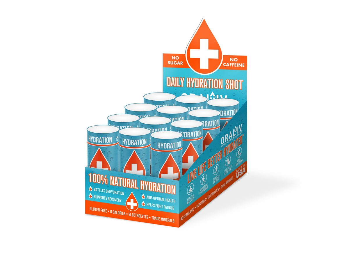 ORAL I.V. to Debut Its All Natural Better for You RTD Hydration Shot a